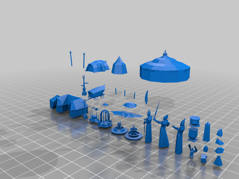 Free Other STL Download - high elf - aos - wtw - terrainby SMT_M 🦊