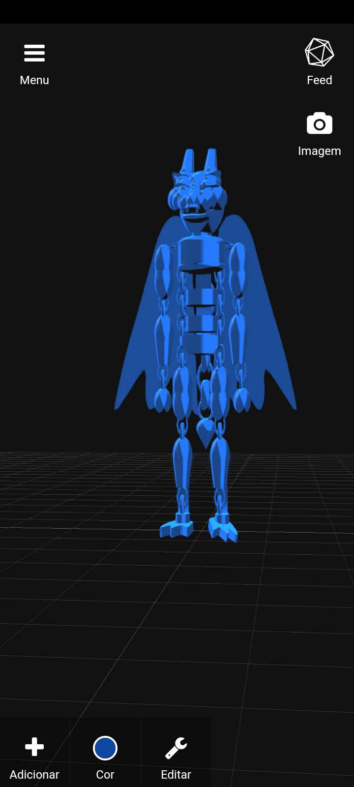 Articulated Dragon Man / Homem-dragão articulado | 3D models download ...