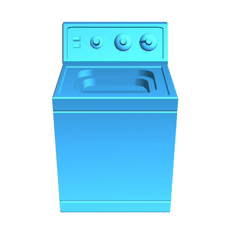 Free Home Appliance Accessories STL Download - Top Load Washing ...