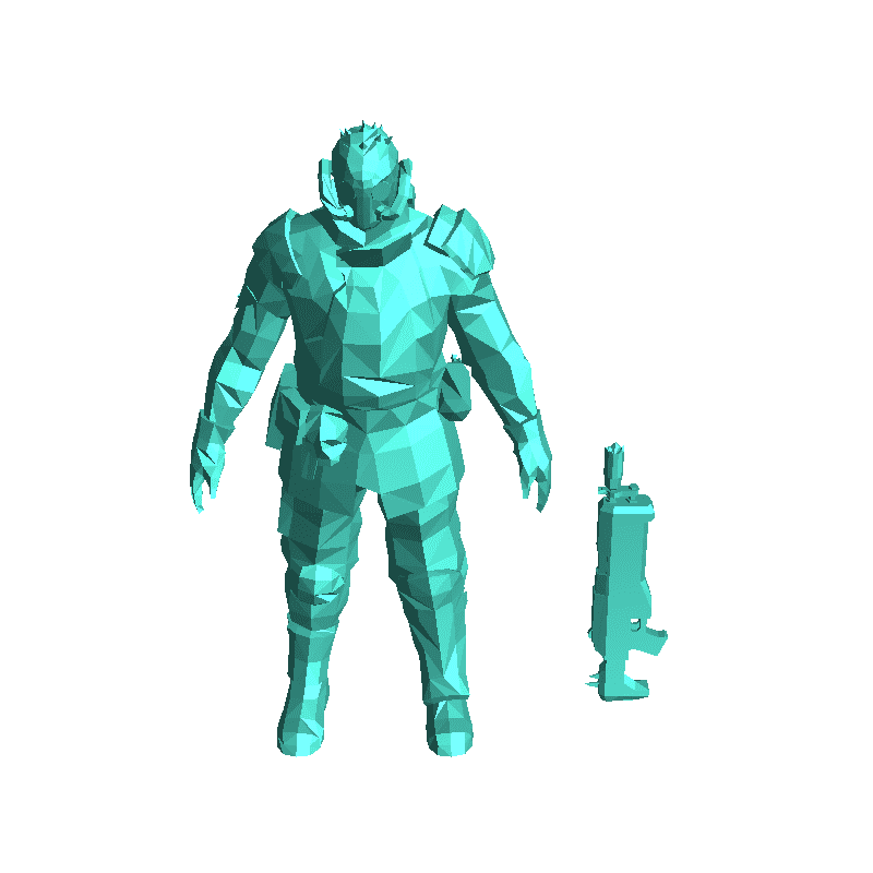 Free Characters & Creatures STL Download - Vraksian Traitor - t modelby ...