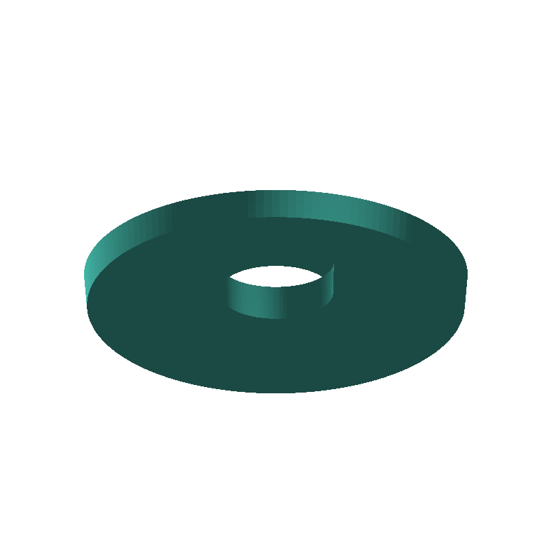 3D Printer Files | 3MF File | Washer Extra Large ISO7094 | Creality Cloud