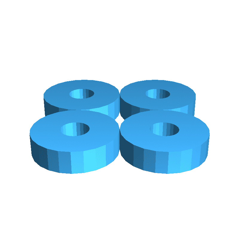 3D Printer Files | 3MF File | Chair Leg Washer Extensions | Creality Cloud