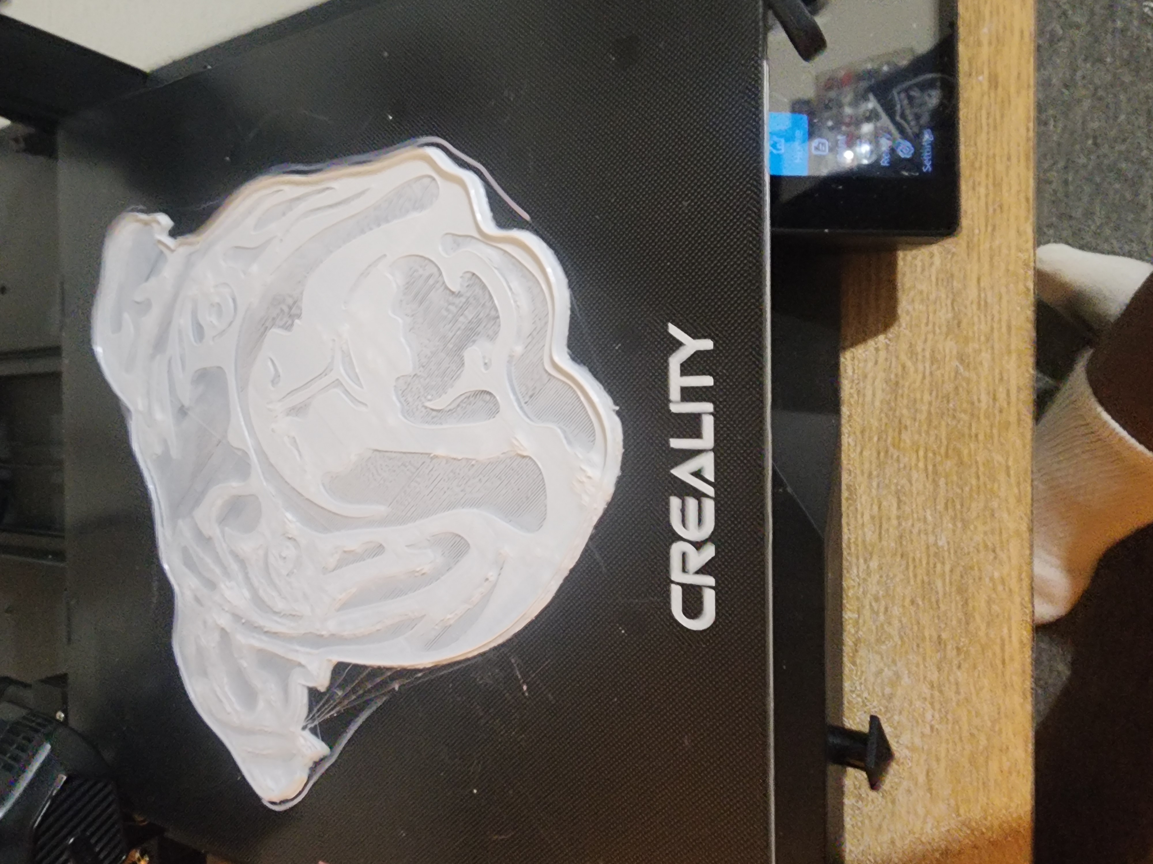 1st print ever I think it did ok | Creality Cloud