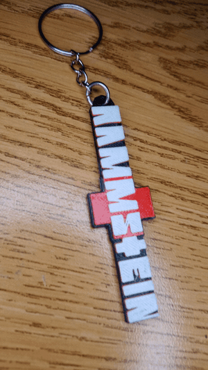 3D Printer Files | 3MF File | RAMMSTEIN KEYCHAIN. | Creality Cloud