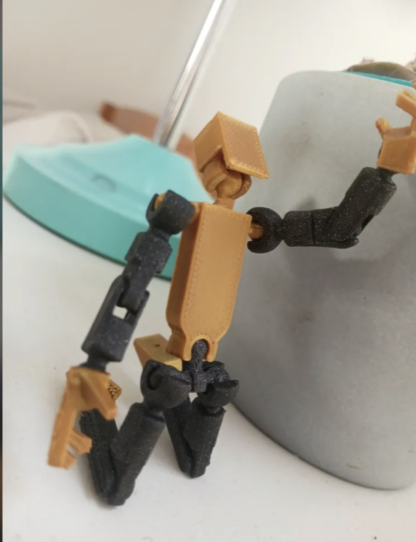 Men STL Download - Articulated manby NexusCreations