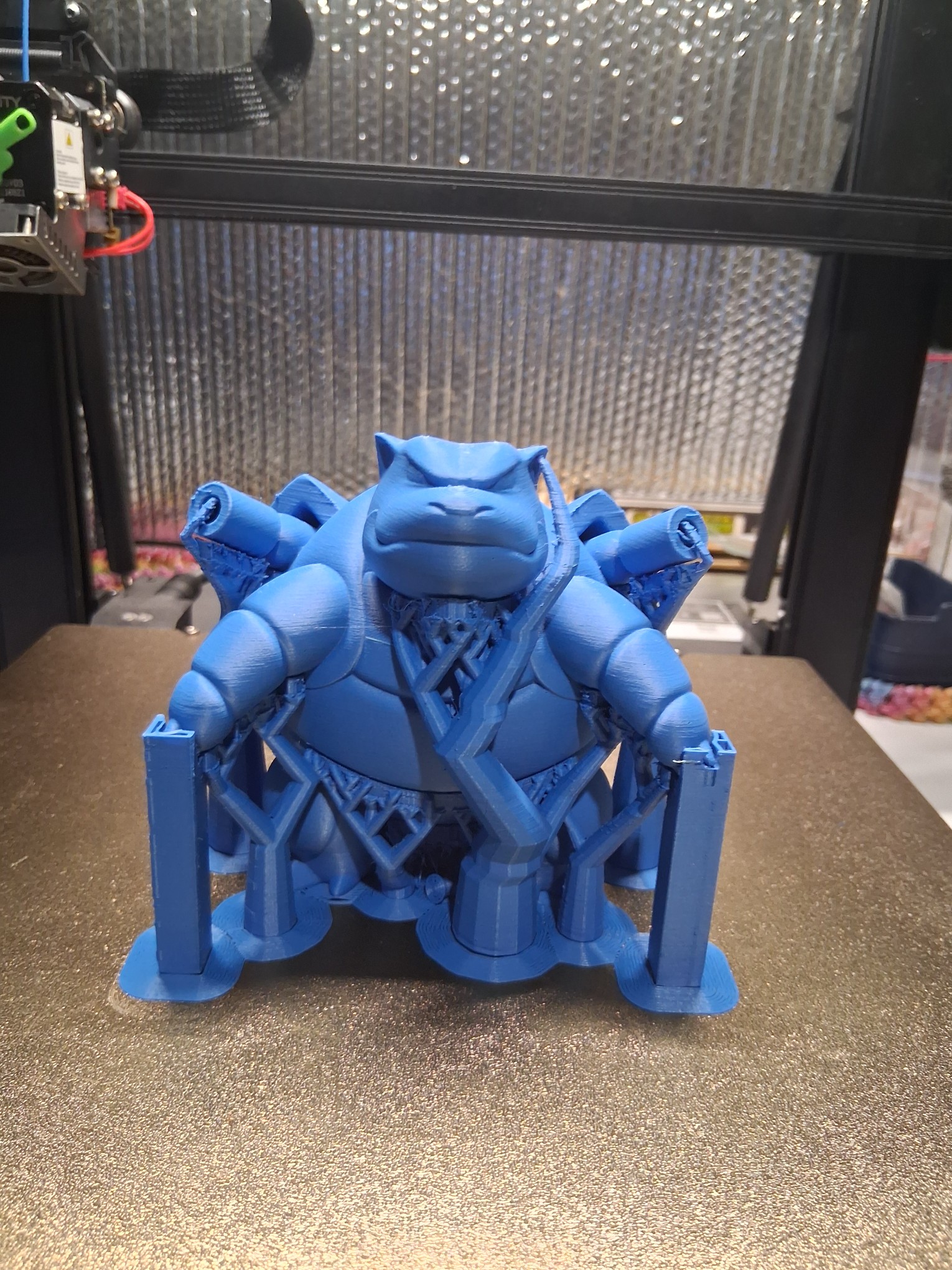 blastoise came out so good can't wait to paint it and see how it looks ...