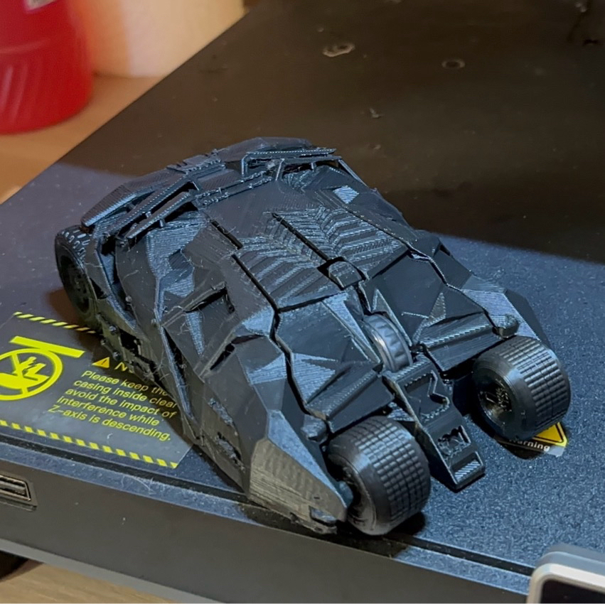 Tools & Spare Parts STL Download - Batmobile mouseby Mattiaa_01