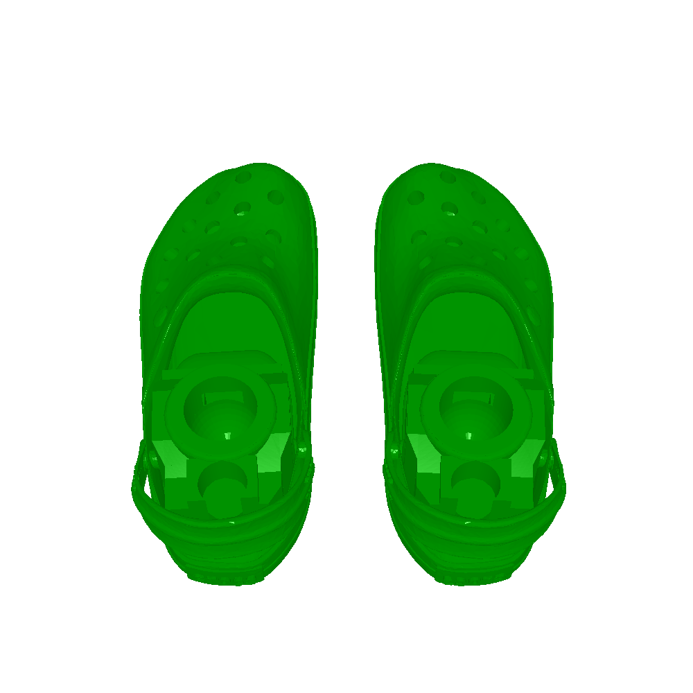 無料 Characters STL ダウンロード - Gundam Crocs - Luis Rosano A.