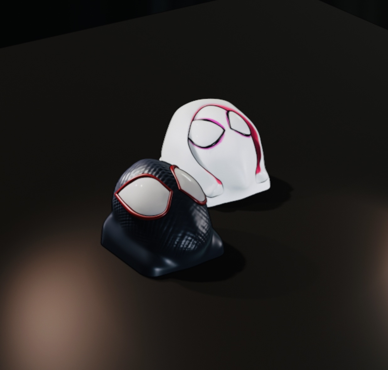 PACK - MILES Y GWEN - KEYCAP 3D KEYBOARD - SPIDERMAN | 3D models ...