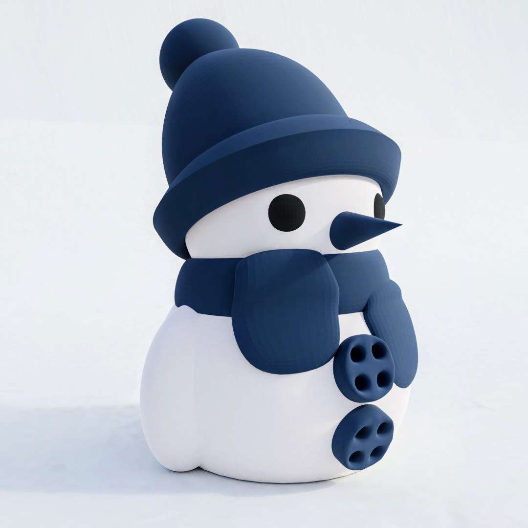 Cute Snowman | 3D models download | Creality Cloud