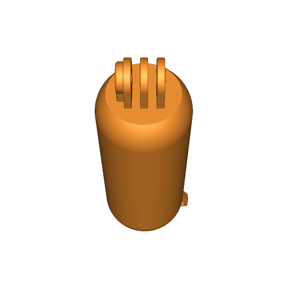 Free 3D Printer Accessories STL Download - gopro float by Tony Hawk