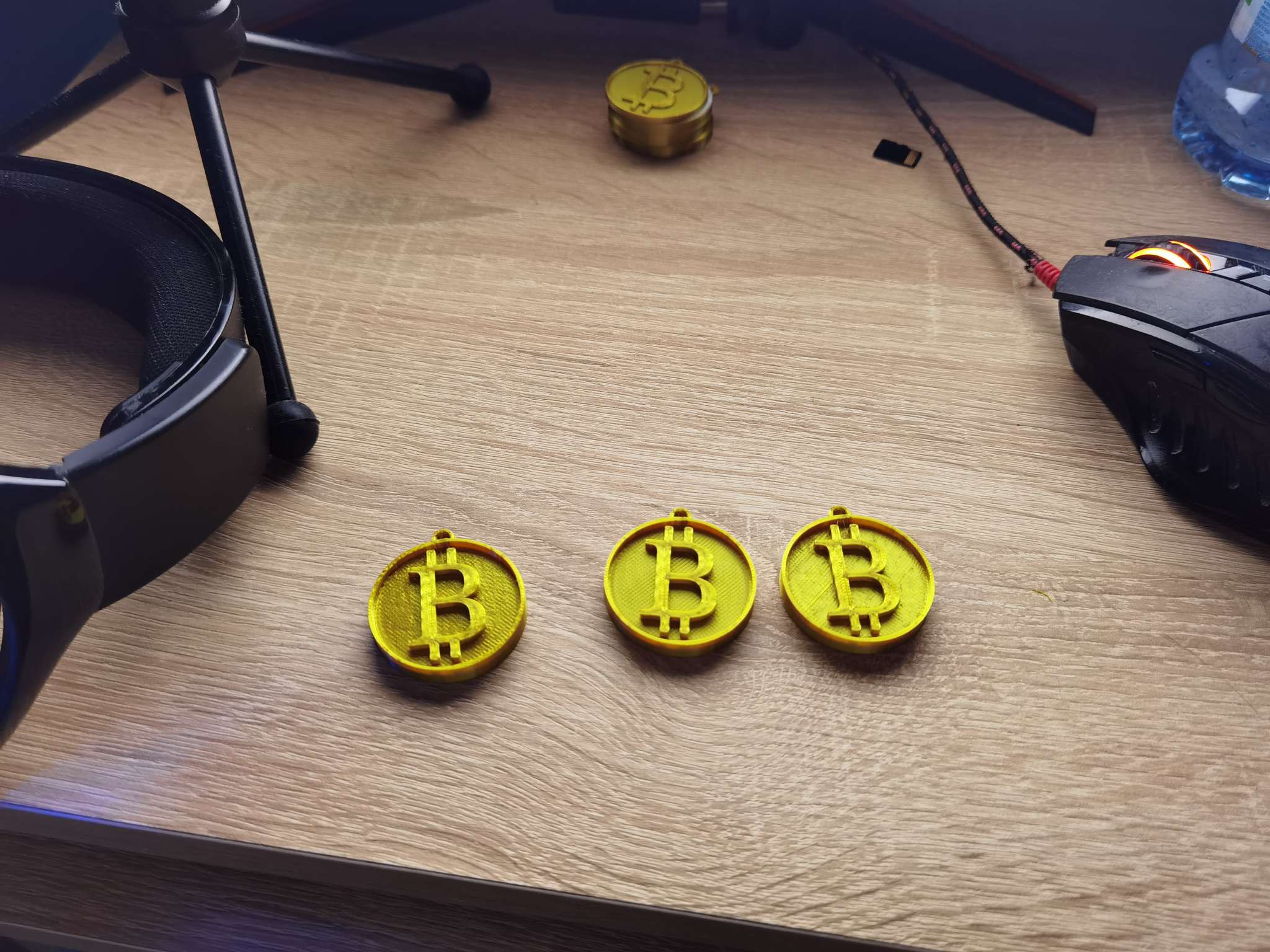 Bitcoin key ring | 3D models download | Creality Cloud