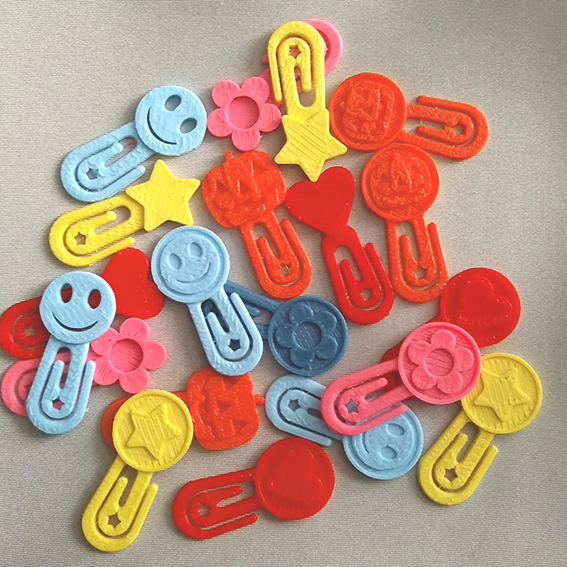 Free Stationery & Learning Tools STL Download - Paper Clip- Starby Mike2930