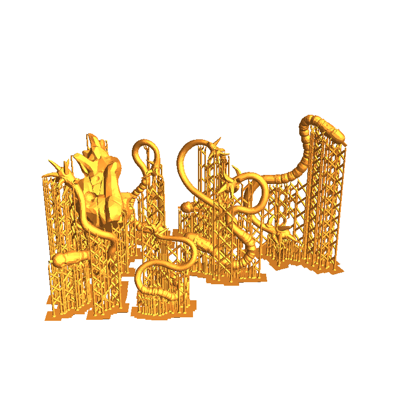 Characters & Creatures STL Download - Stalagmite monster - Dwellers of ...