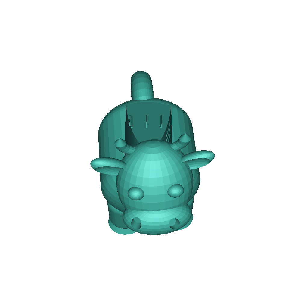 Free Sculptures & Artworks STL Download - cow dish testby KMF DESIGNS