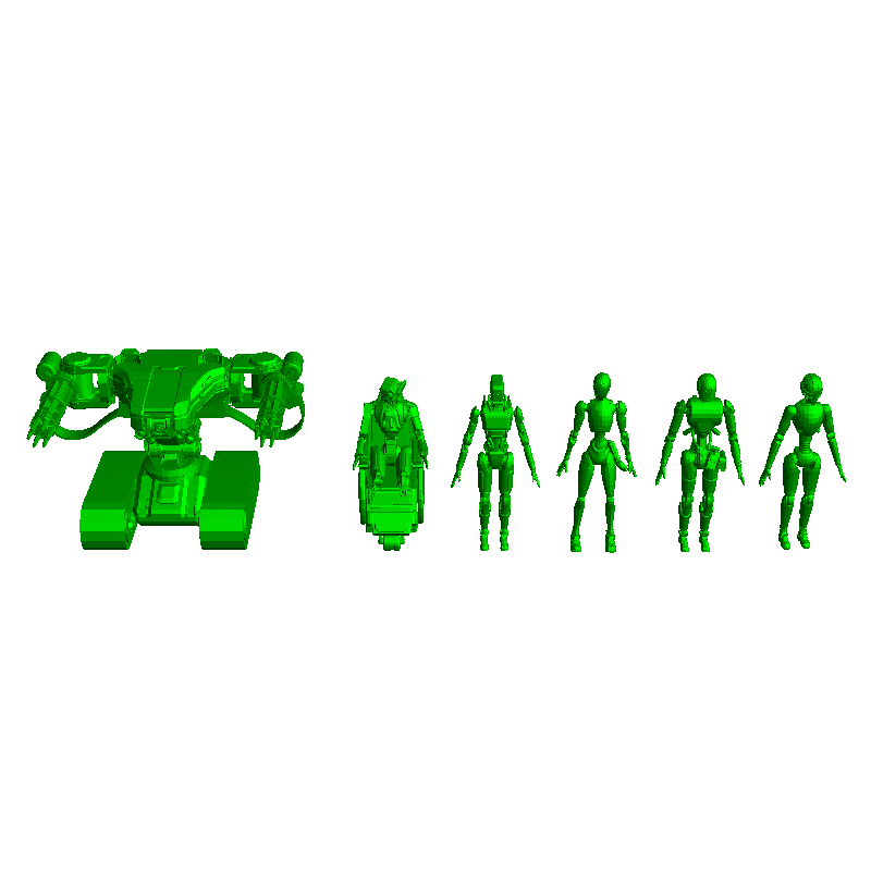 Free Robots & Mechs STL Download - random robots - tmby SMT_M 🦊