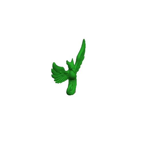 3D Printer Files | 3MF File | Cute Standing Phoenix | Creality Cloud