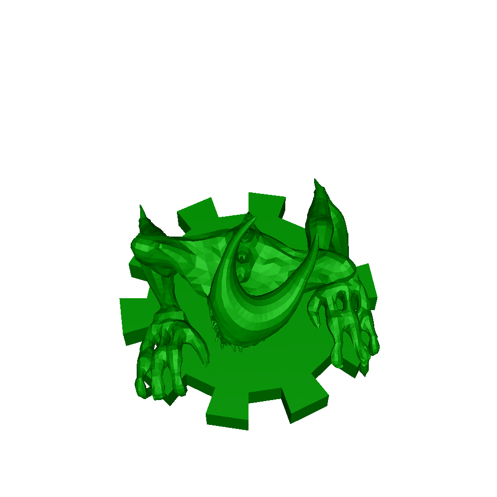 Characters & Creatures STL Download - beast Bendyby brisk