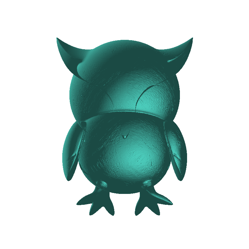 Archivos de impresora 3D | Archivo 3MF | Robot Owl | Creality Cloud