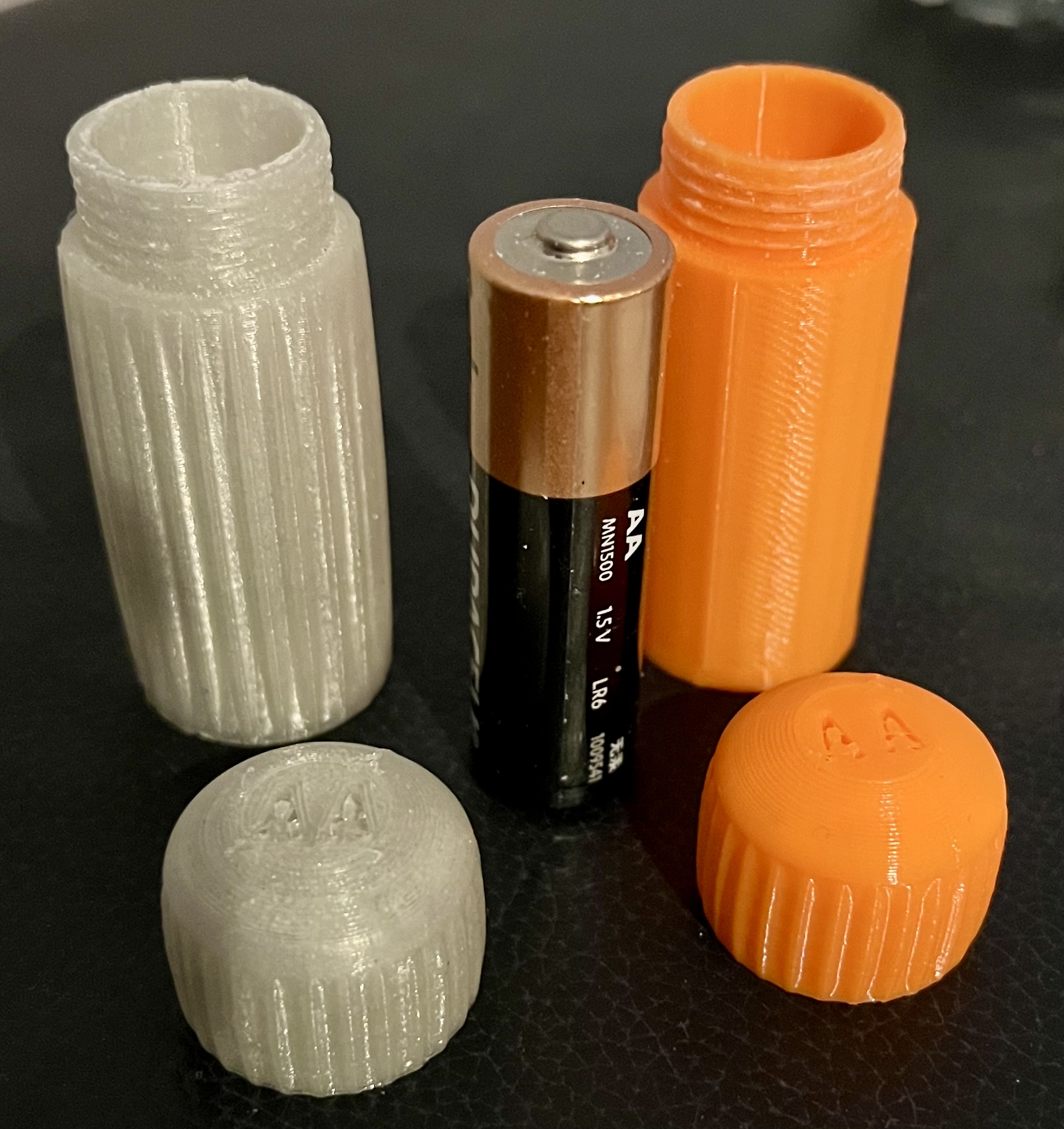 Singel AA battery transport case | 3D models download | Creality Cloud