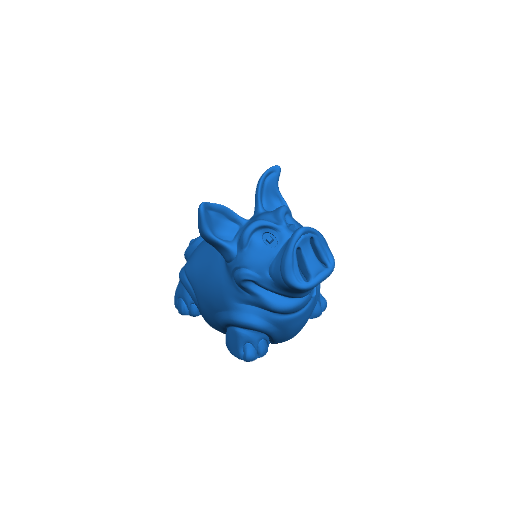 3D Printer Files | 3MF File | Piggy bank v2 | Creality Cloud