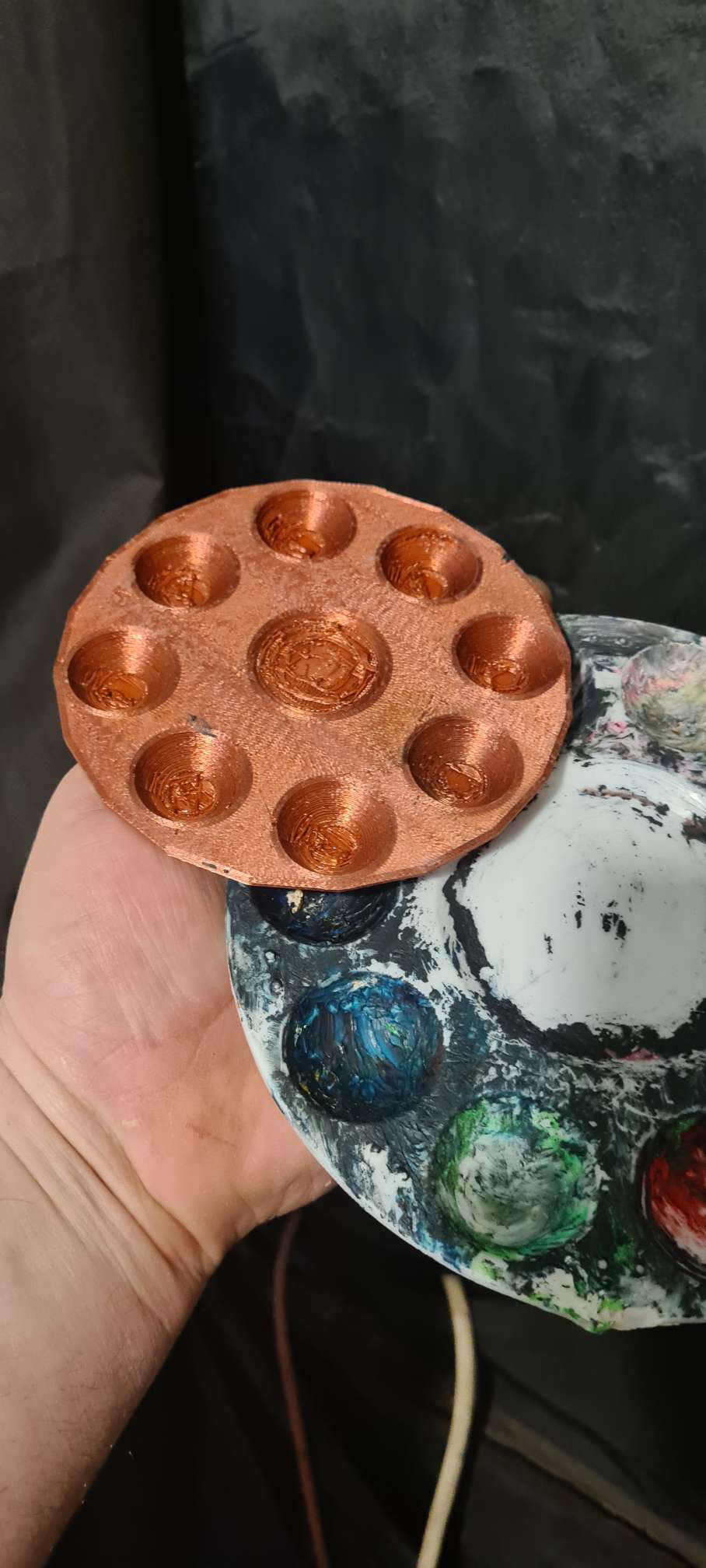 Colour Mixing Plate. | 3D models download | Creality Cloud