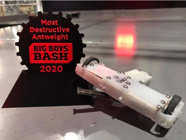 LowMow - Antweight Under Cutter Battle Bot | 3D models download ...