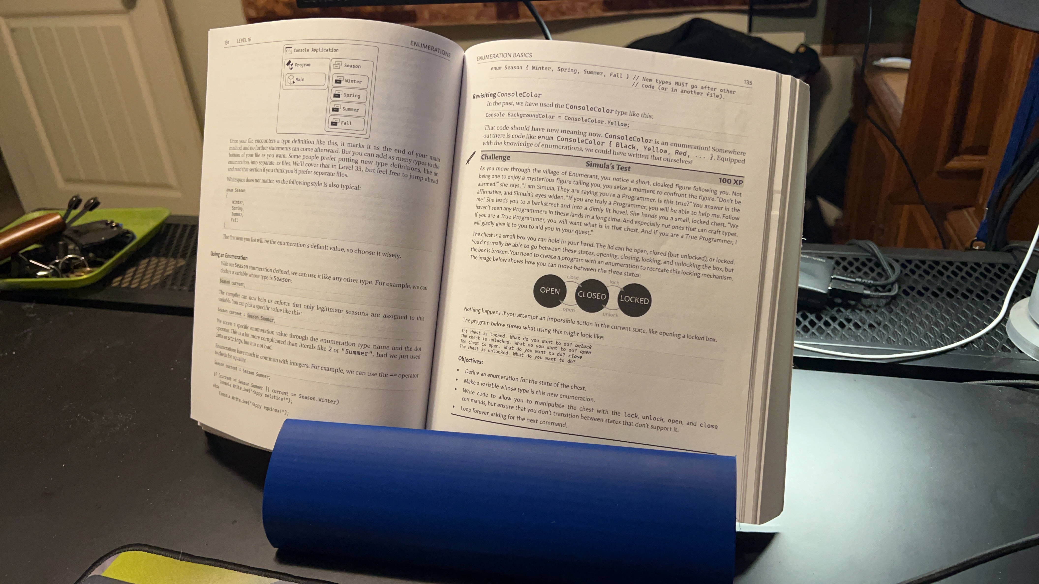 Stretched lengthwise to meet my needs. This book stand is at a great ...