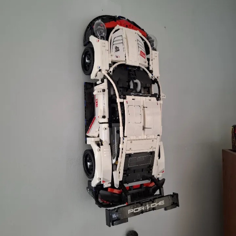 Other STL Download - Lego 42096 Porsche RSR Wall Mountby DemirDemirkaya
