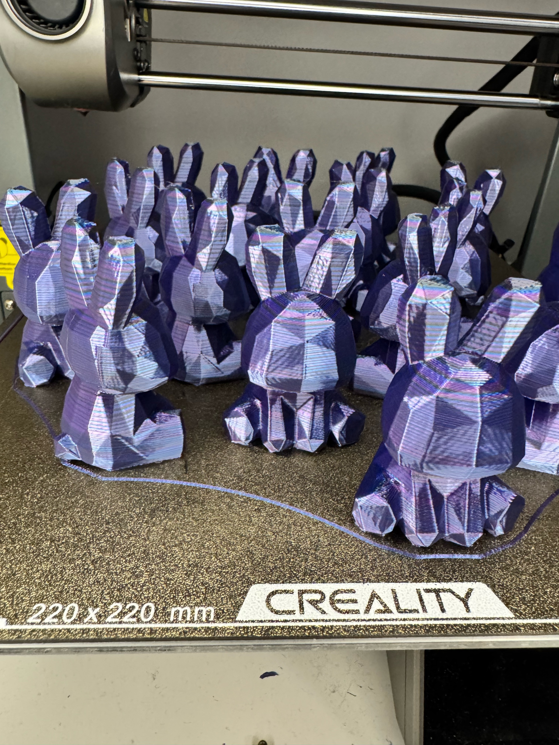 Great print scales up well. You can paint the bunny’s with acrylic paint works well. | Creality ...