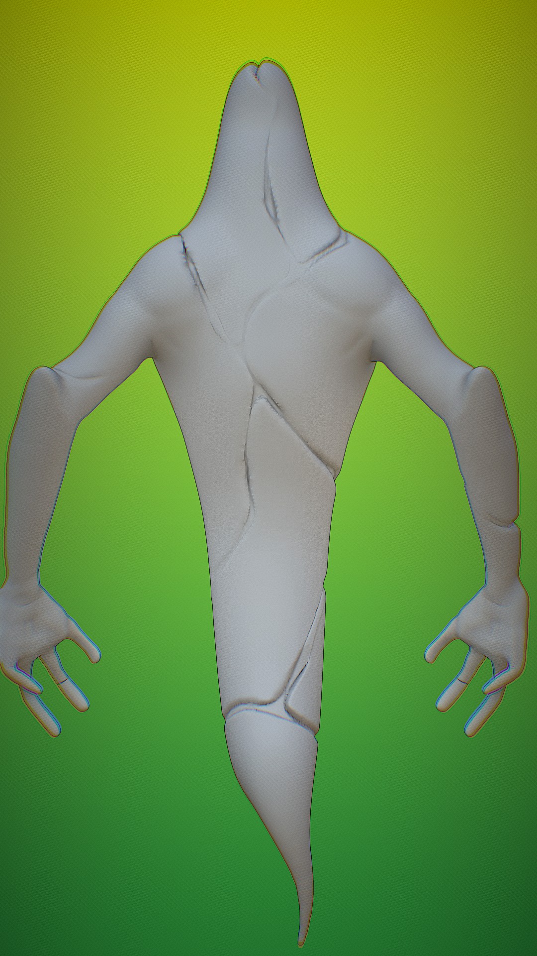 Characters & Creatures STL Download - Ghostfreak 3D Model - Ben 10 ...