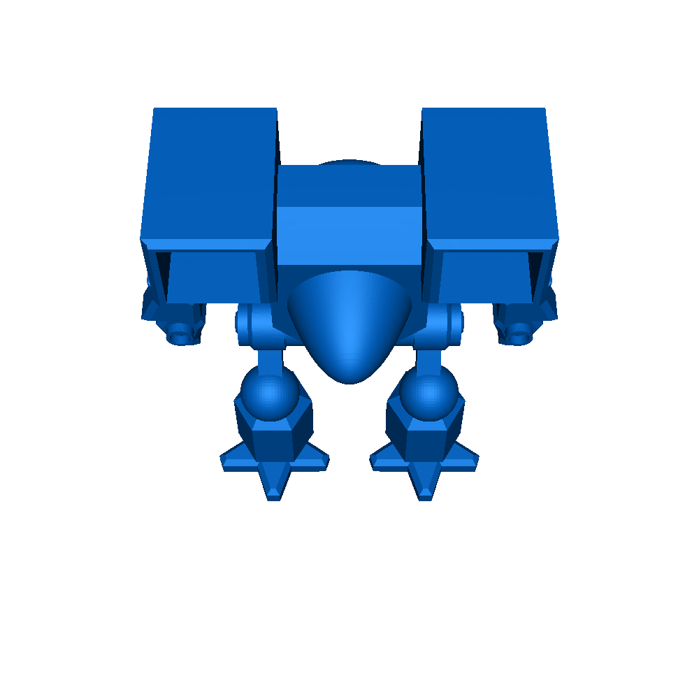 Free Robots & Mechs STL Download - mini mechaby PIXEL's