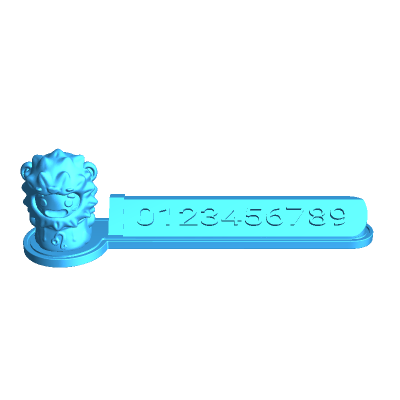 3D Printer Files | 3MF File | lion 123456789 | Creality Cloud