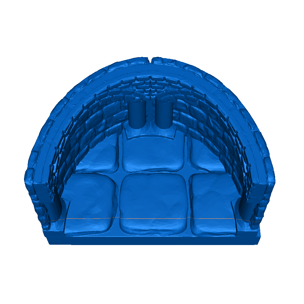 Free Miniature Games & Accessories STL Download - DnD Curved Walls ...