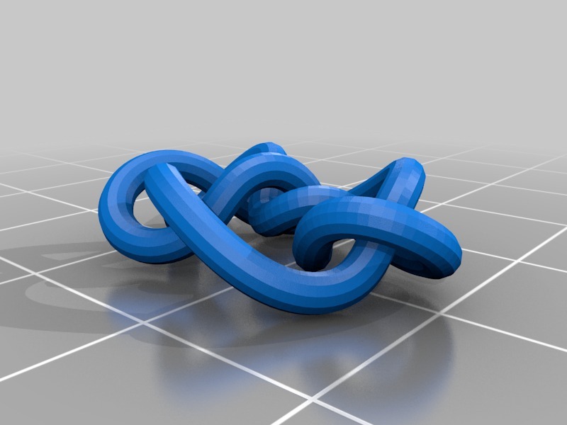 3D Printer Files | 3MF File | Tangle Conformation of Knot 7_5 ...