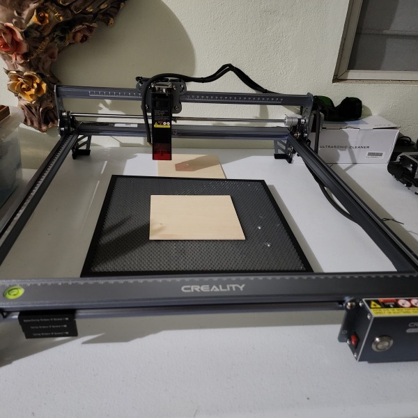 I recently purchased a Creality CR-Laser Falcon 10W Laser Engraver as ...