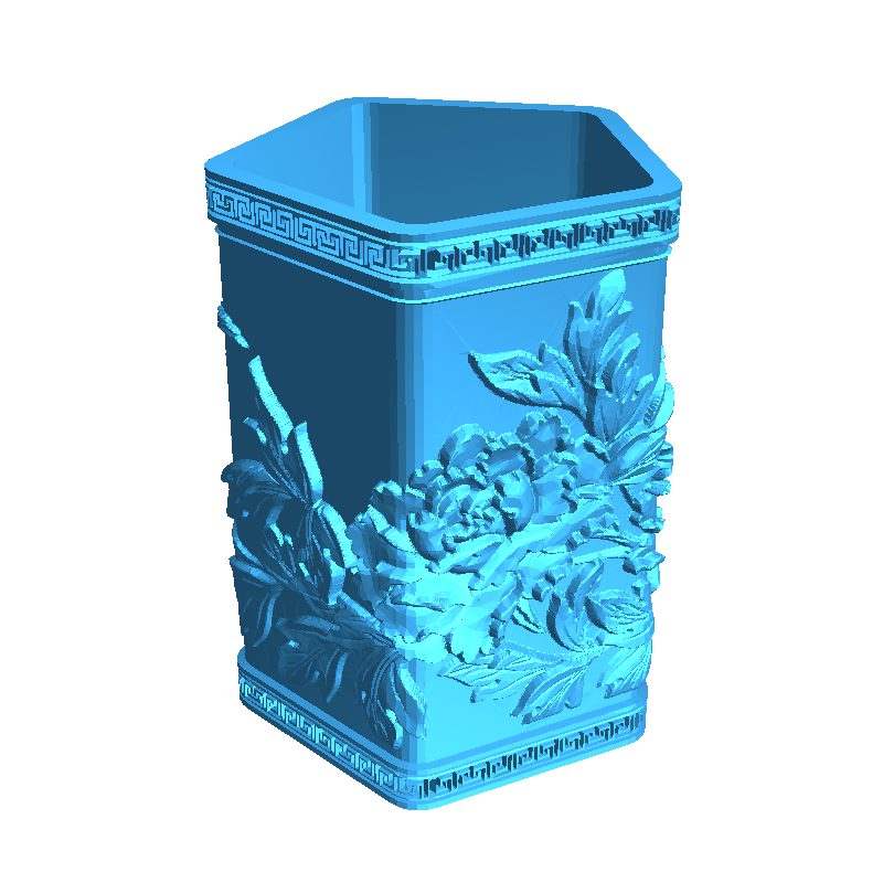 Free Stationery & Learning Tools STL Download - pen holderby Gideon Adaji