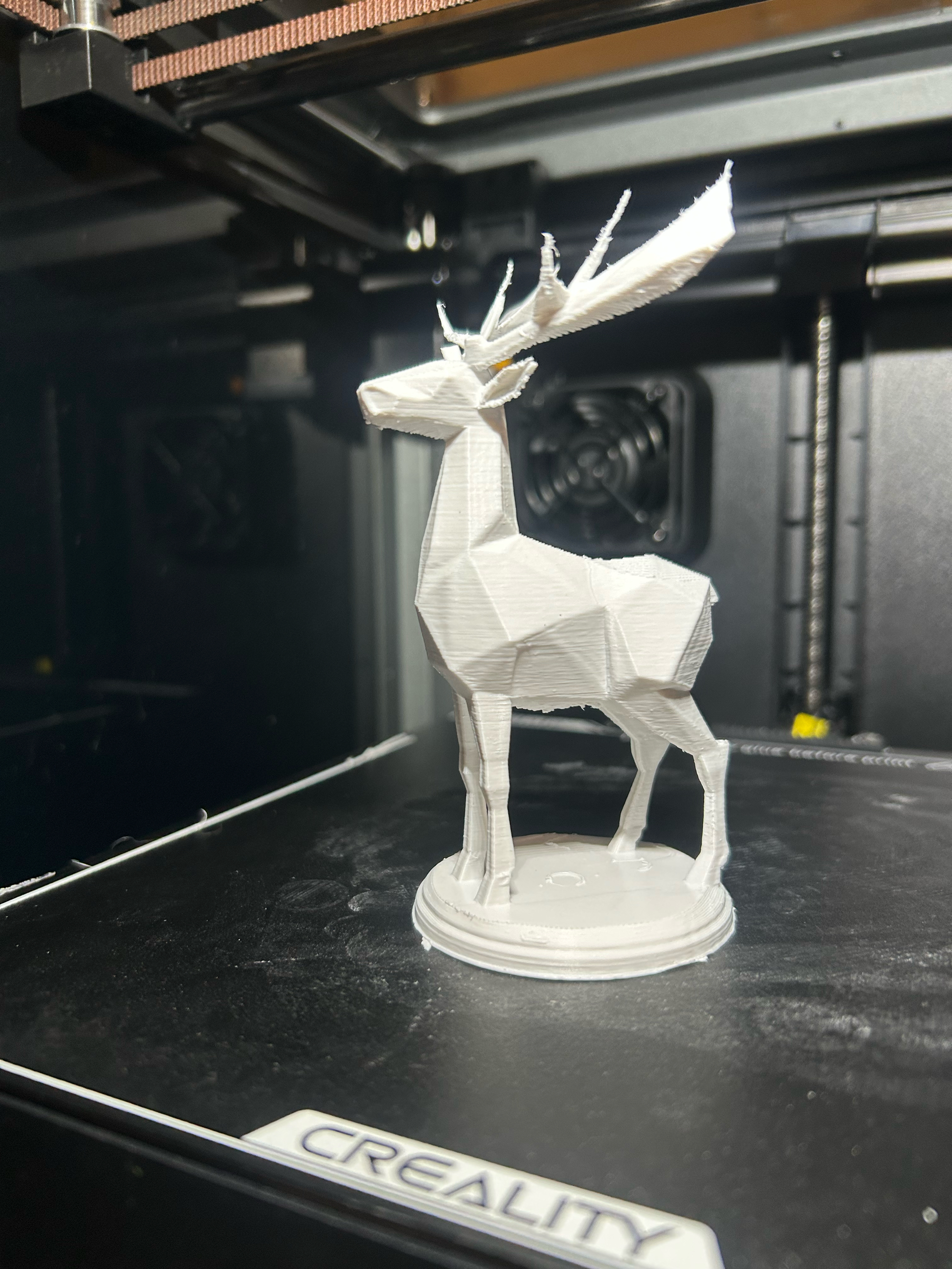 Ooh broke off the mid horns :( while removing support, so be really ...