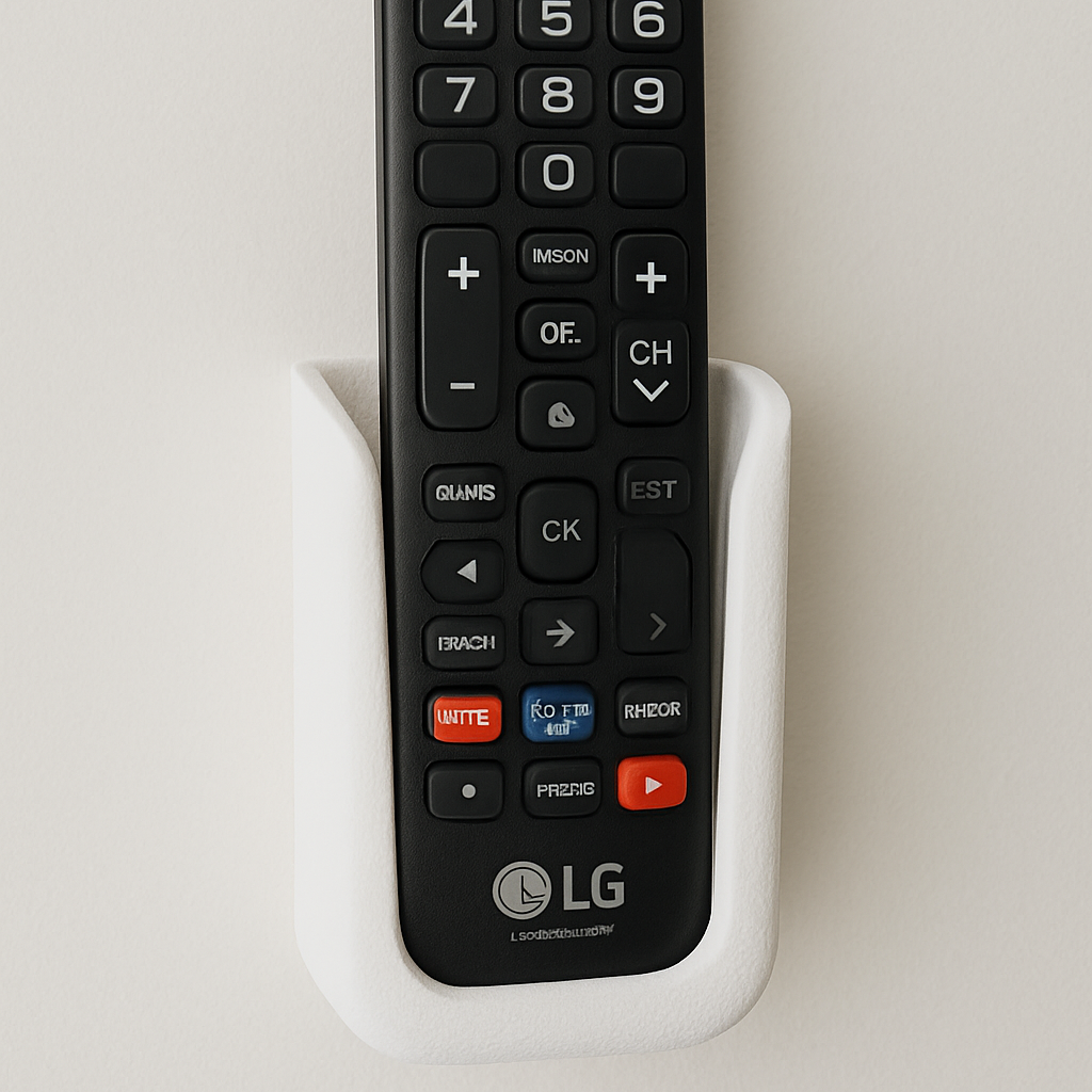 Home Appliance Accessories STL Download - Wall-Mounted Remote Control ...