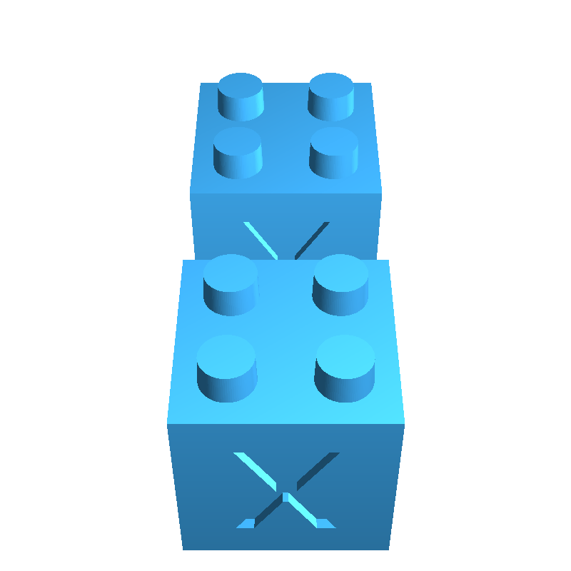 The Lego is a nice touch, printed perfectly on my KE | Creality Cloud