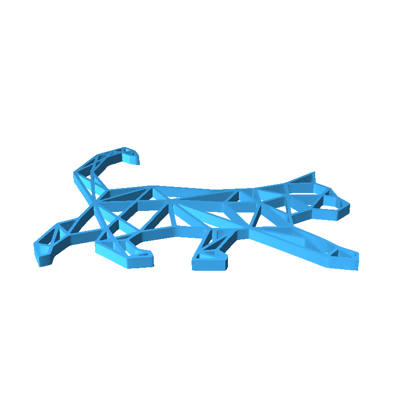 Cat - Wall Art Decor - [ Version 2 ] | 3D modeller indir | Creality Bulutu