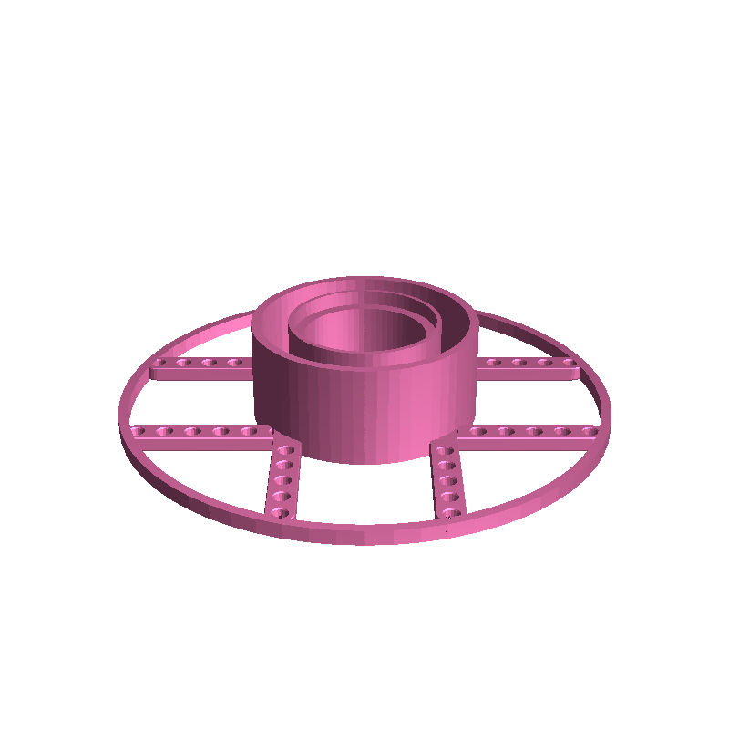 3D Printer Files | 3MF File | Stubby Spool (3mm rim w/center lip ...