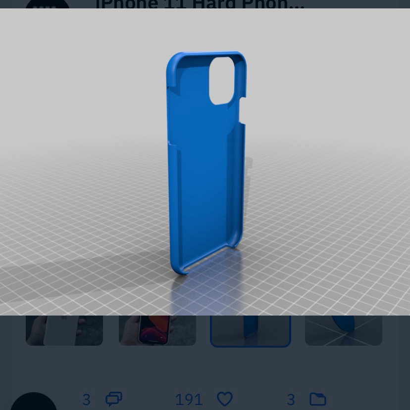 Industrial Design & Prototypes STL Download - Iphone 11 case!by PRINTMEUP