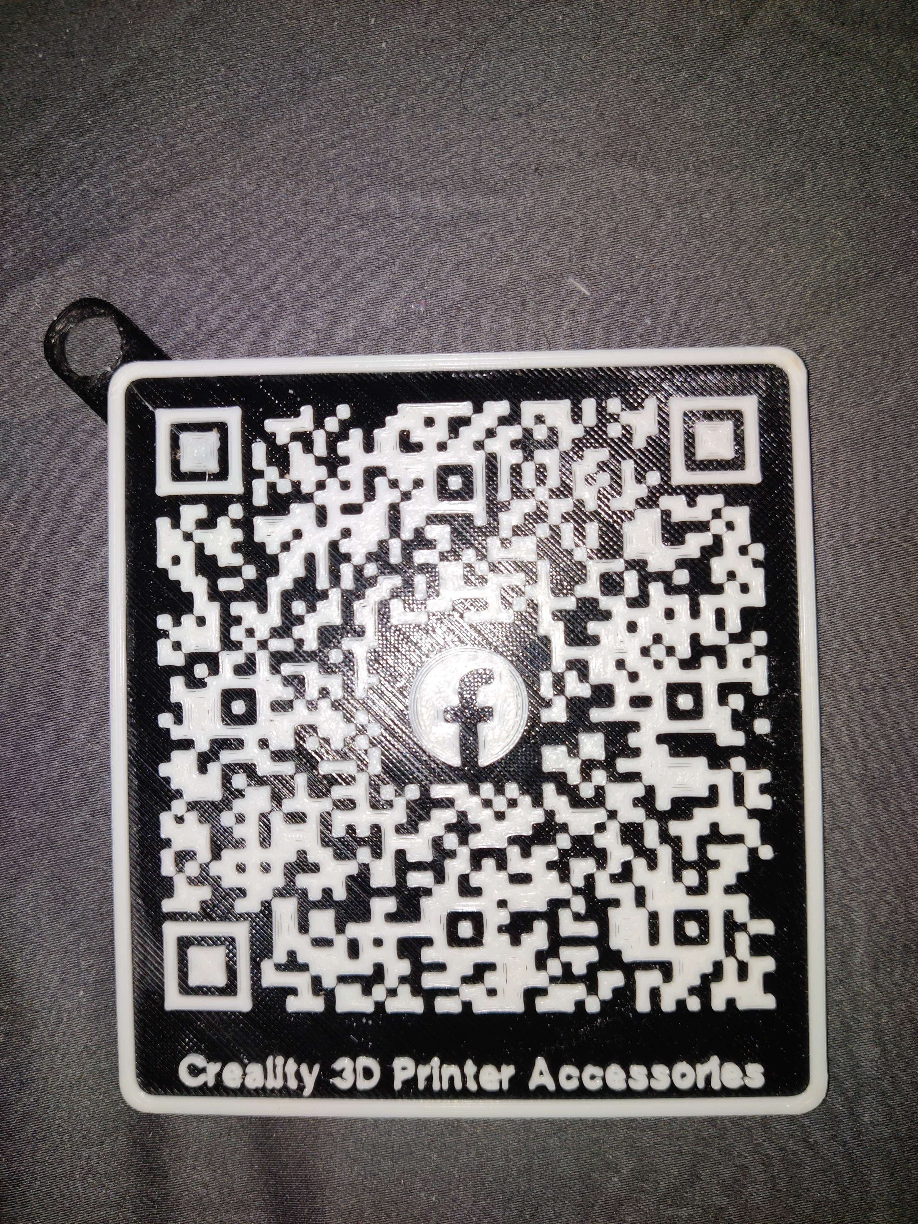 Creality Facebook QR Code | 3D models download | Creality Cloud