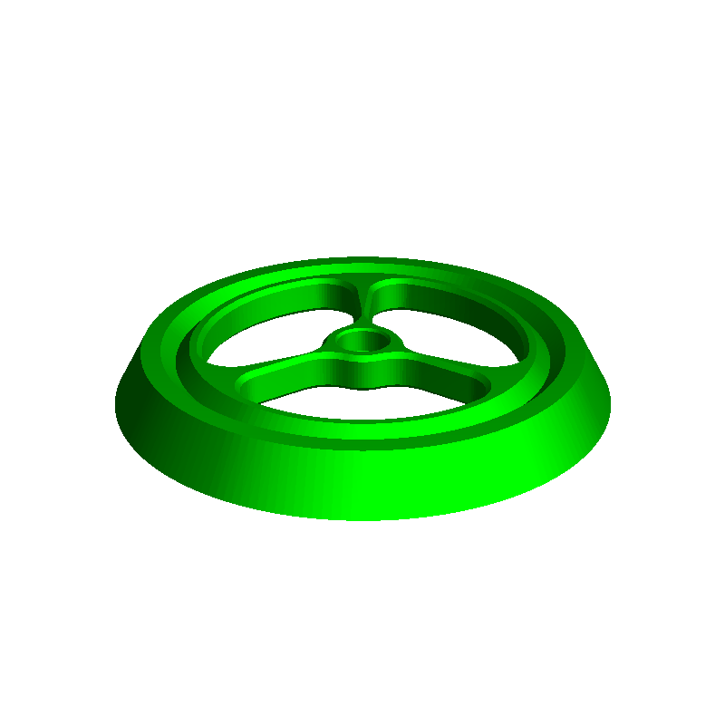 Free Home Appliance Accessories STL Download - Turntable with multiple ...