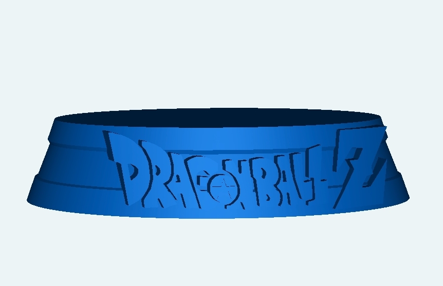 Toys & Games STL Download - Dragon ball z base by TheLeGeNd93