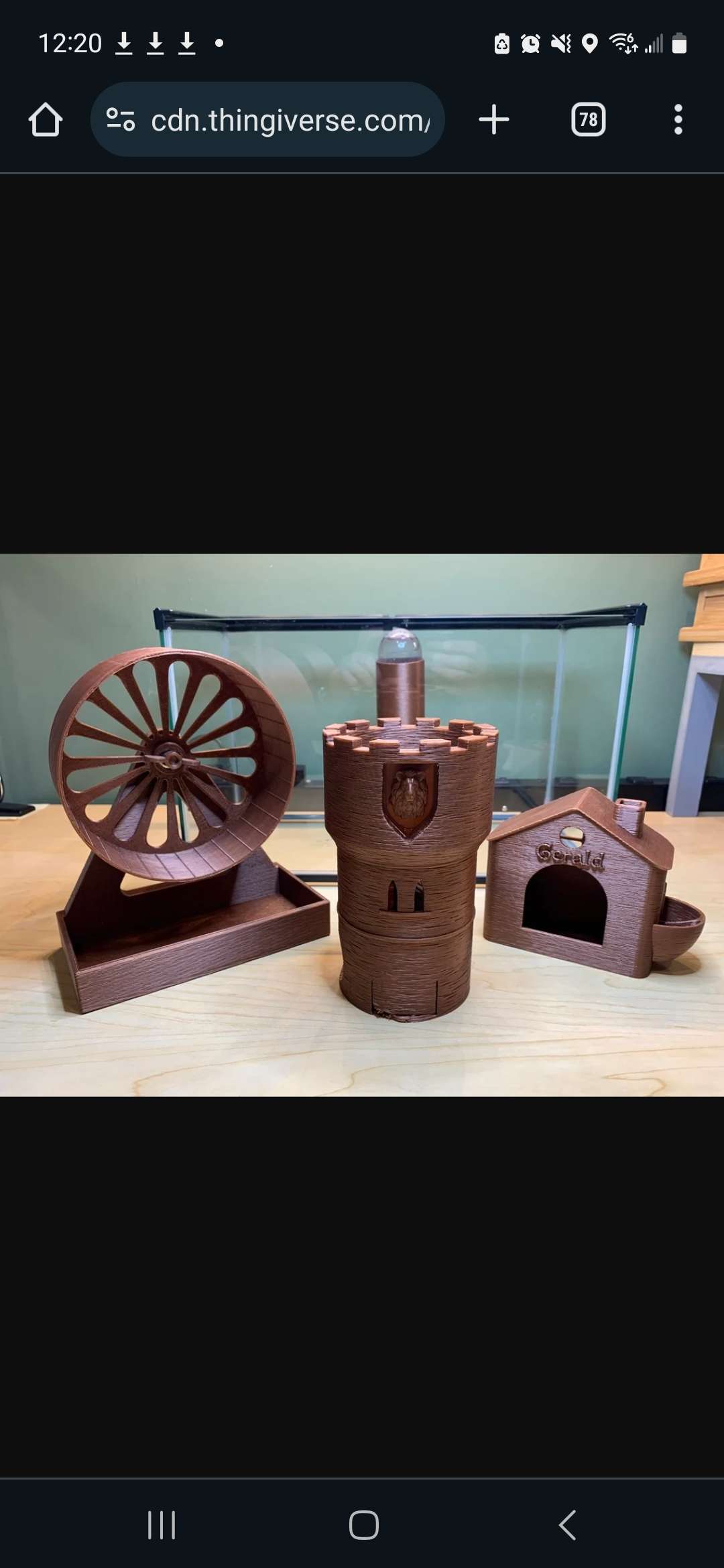 Hamster stuff | 3D models download | Creality Cloud