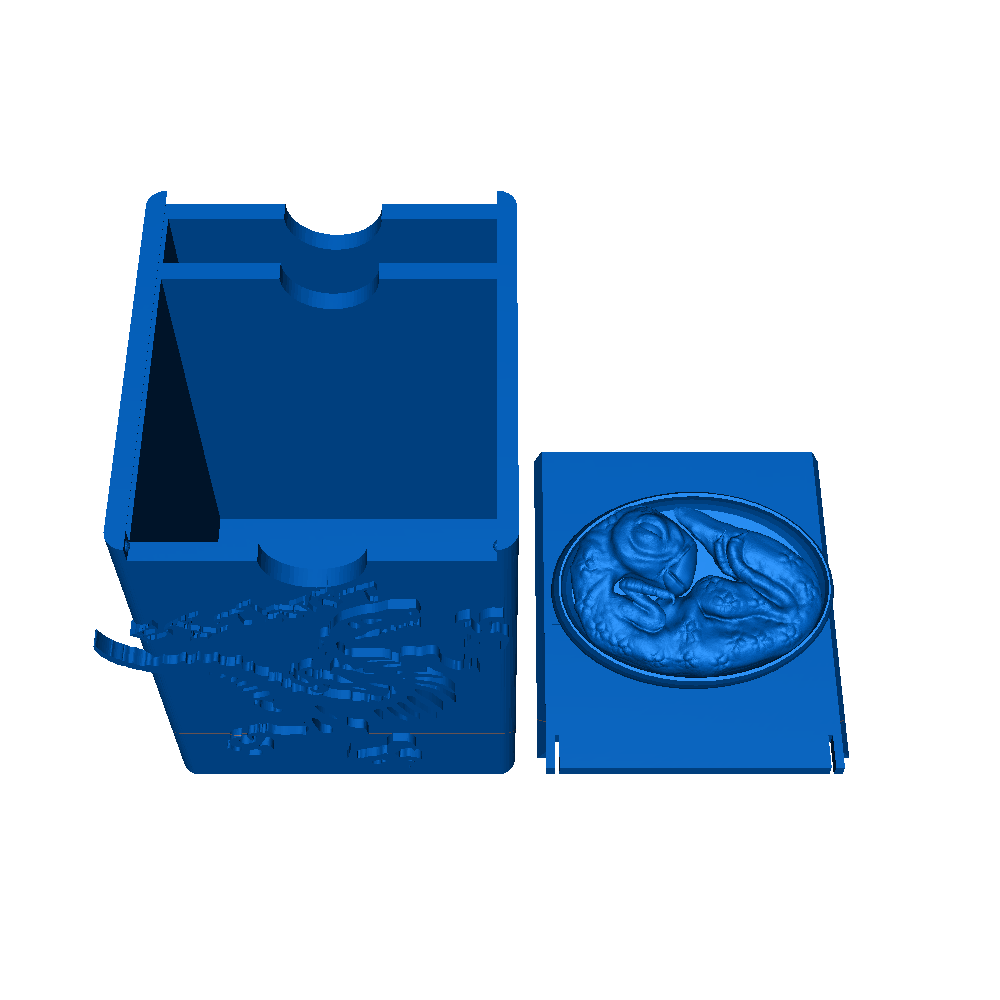 Free Other STL Download - Dino Deck Boxby Trilobite