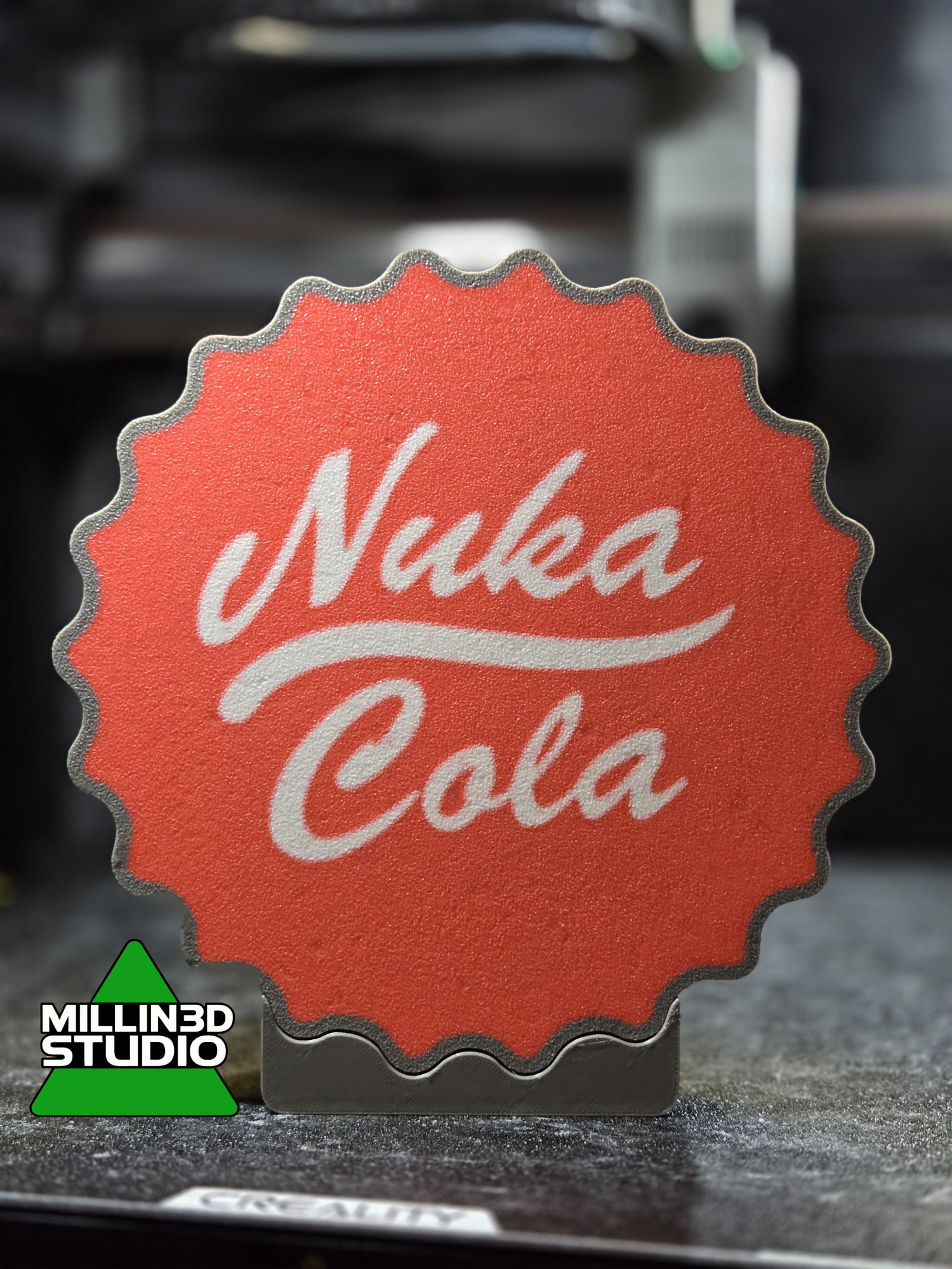 Made this nuke cola light box for someone who wanted one made up with a ...