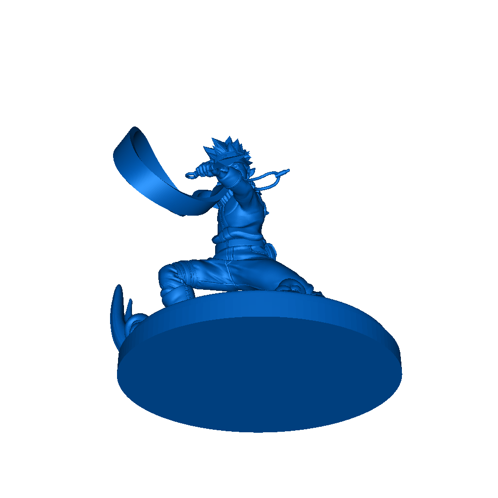 Free Characters & Creatures STL Download - narutoby David S. Chadwell
